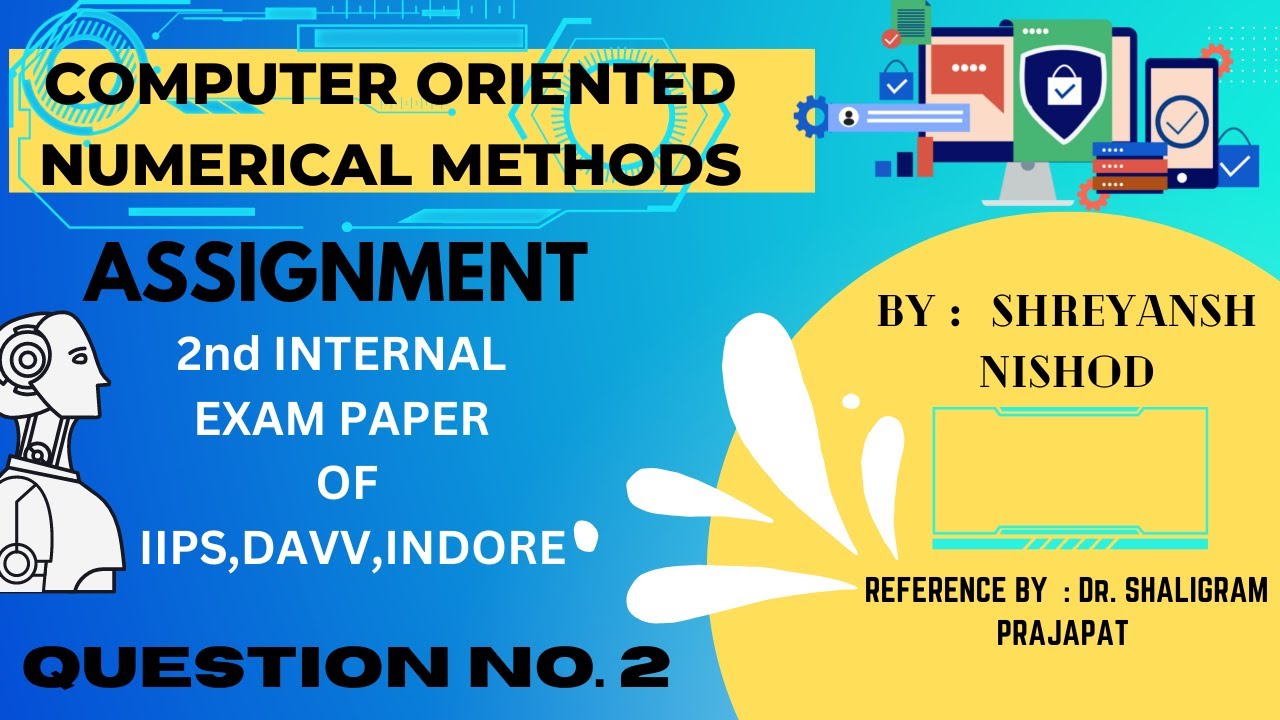 Question no. 2 || 2nd Internal || International Institute Of Professional Studies,DAVV - YouTube
