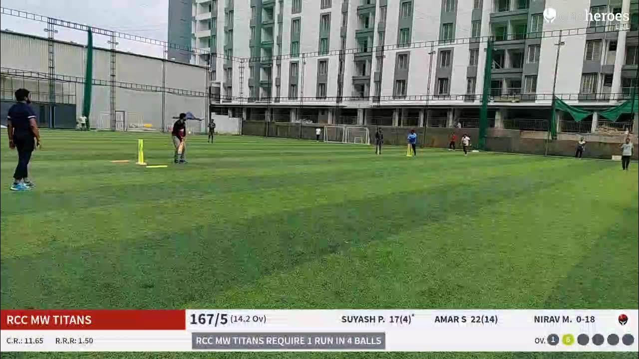 Live Cricket Match | RCC MW Falcons vs RCC MW Titans | 14-Aug-24 08:14 AM 15 overs | Morning ...