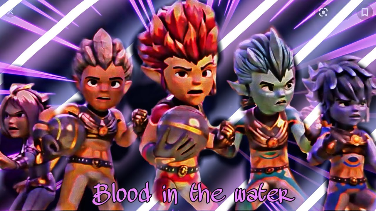 Gormiti:ikor riff trek eron +Aoki~(Bood in the water)~video clip~💞💙 ️💜💛 ...