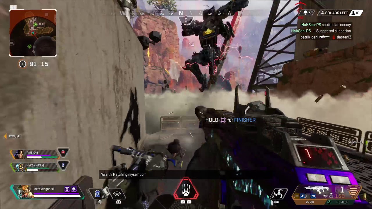 Apex Legends Action Scene 1 Million Budget - YouTube