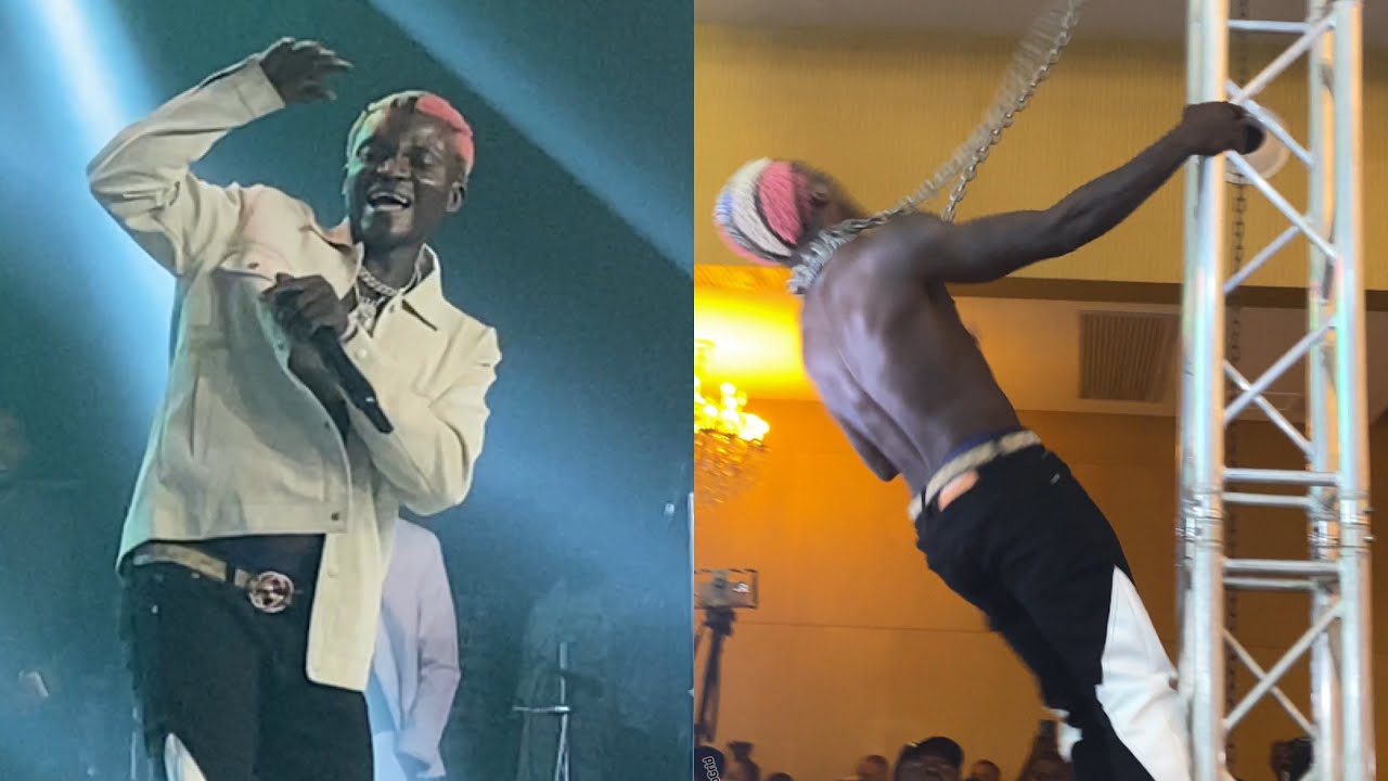 PORTABLE ZAZU DISPLAYED NEW STYLE OF MADNE$$ AT MALAIKA 50TH BIRTHDAY ...