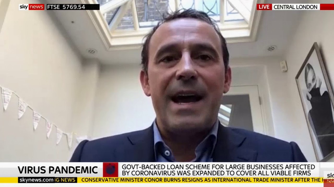 Martin Bellamy, CEO of Salamanca, discusses the CBILS on Ian King Sky ...