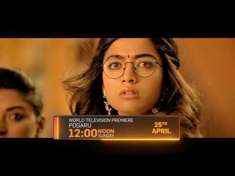 Pogaru | World Television Premiere | 25th April @12Noon | Colors Cineplex