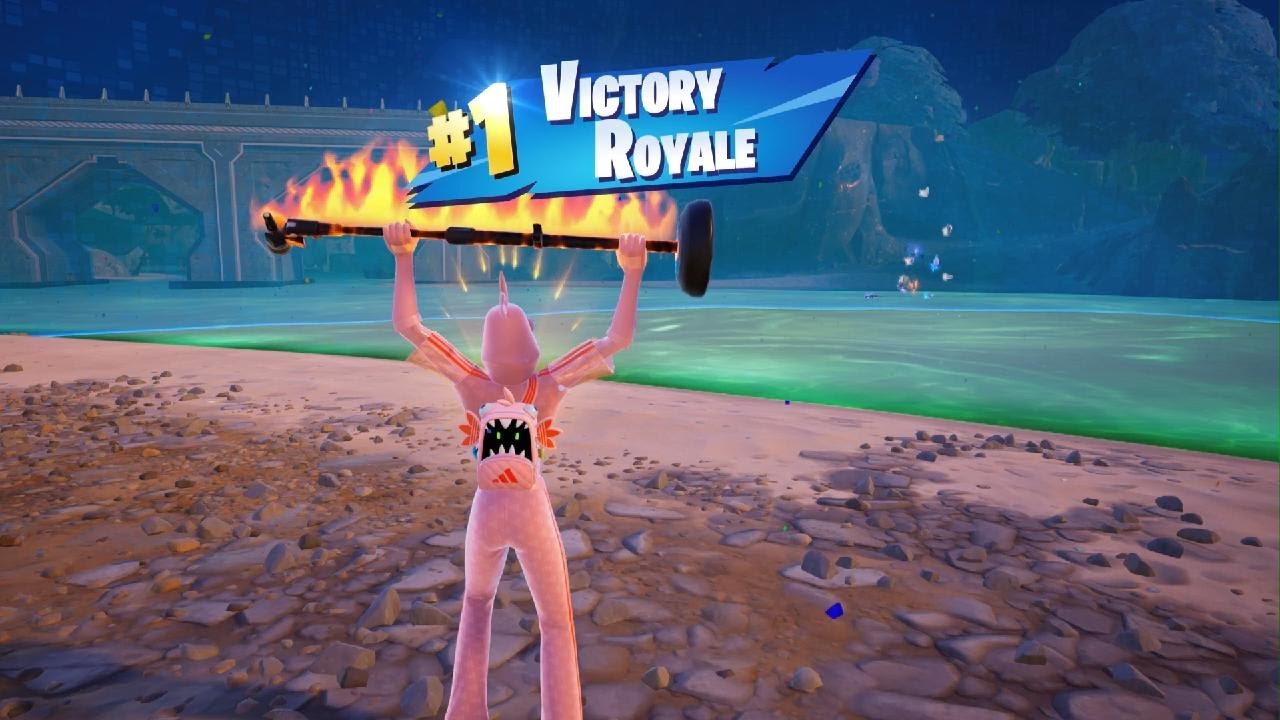 *NEW* ADIDAS STRIPED SLINGER SKIN IN FORTNITE PS5 + A VICTORY ROYALE ...