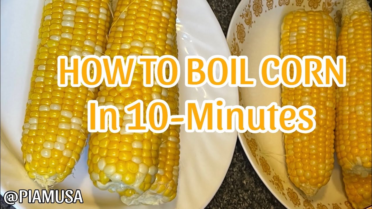 How to Cook Fresh Corn in Two Cups Water in 10-Minutes #pnw #cooking ...