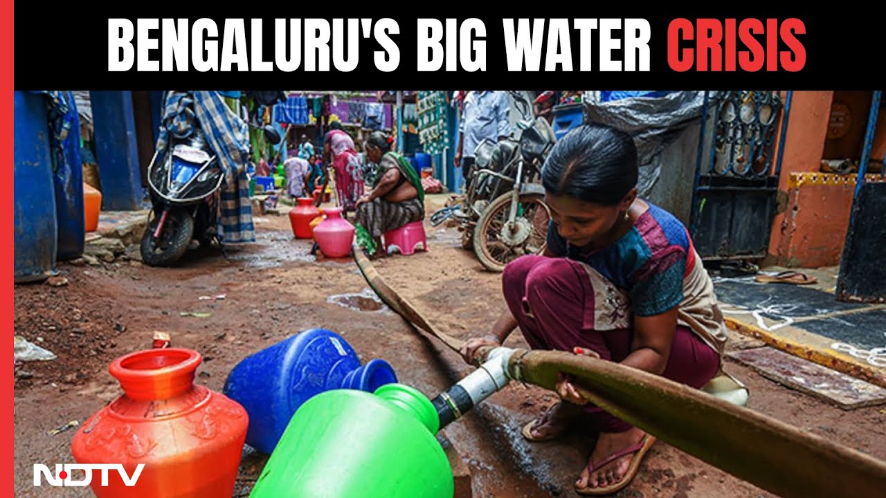 Bengaluru Water Crisis | Long Queues, Empty Buckets In "Parched ...