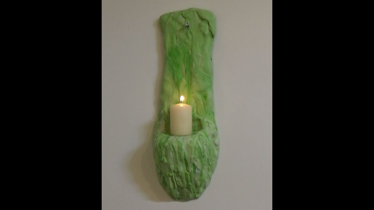 kreatives aus Gips und Acryl Farben - YouTube