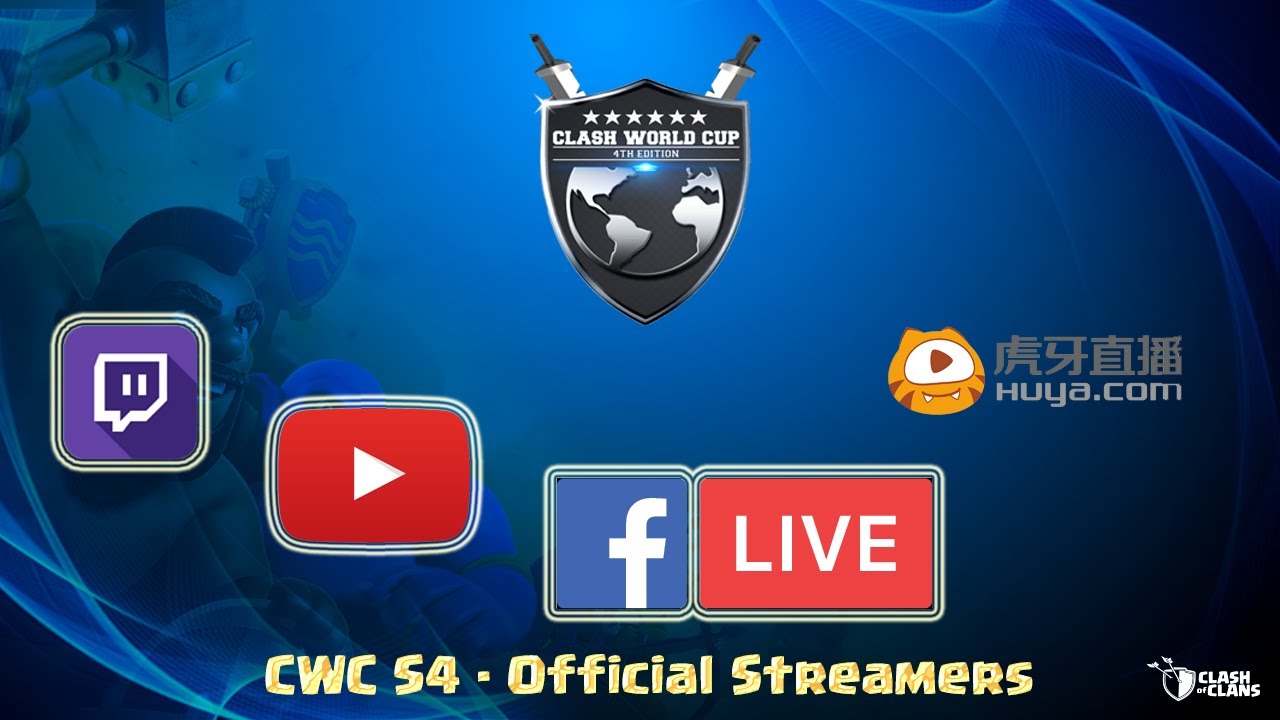 CWC4 official streamers !! - YouTube