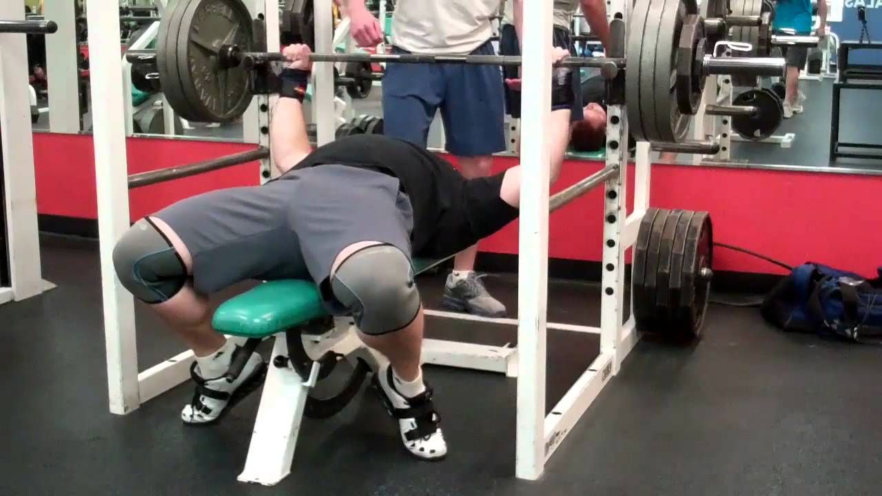 370 Pound Bench Press, Raw/Paused PR - YouTube