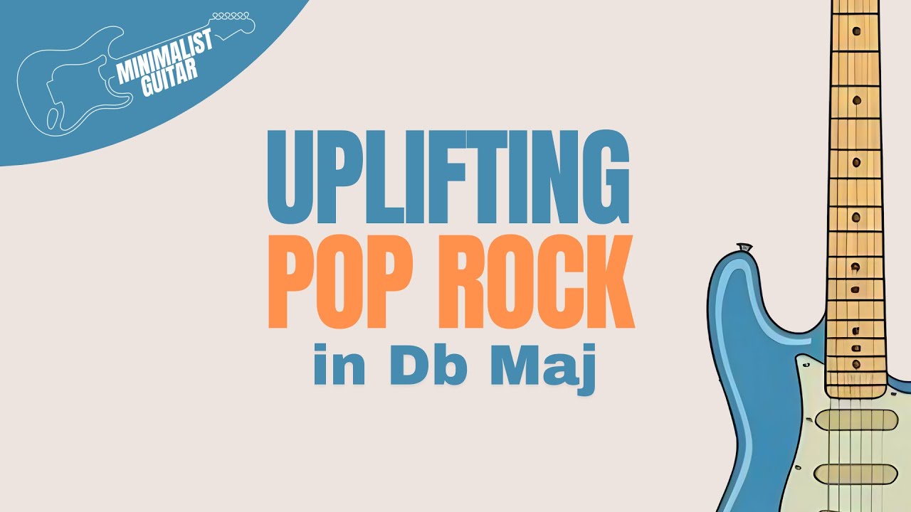 Uplifting Pop Rock l Backing Track in Db Major - YouTube