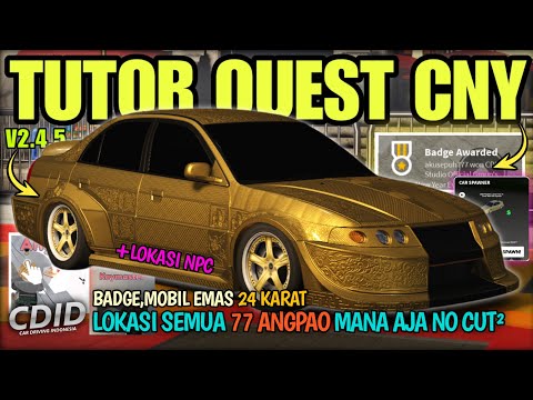 CARA CEPAT MENYELESAIKAN QUEST EVENT CNY 2026 CDID, SEMUA LOKASI LENGKAP UNCUT | CDID V2.4.5 Roblox