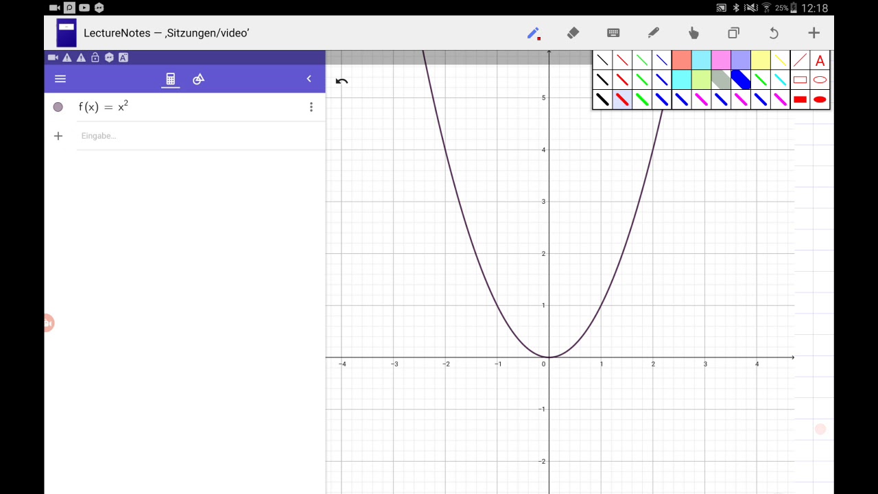 graphisch eine Stammfunktion suchen 01 Parabel - YouTube