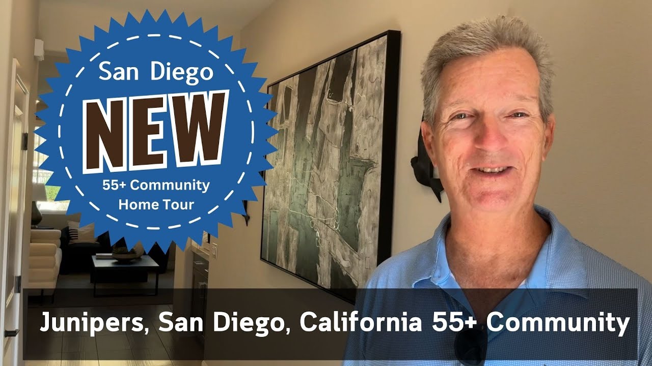 The Junipers New Home Tour | San Diego 55+ Community New Construction ...