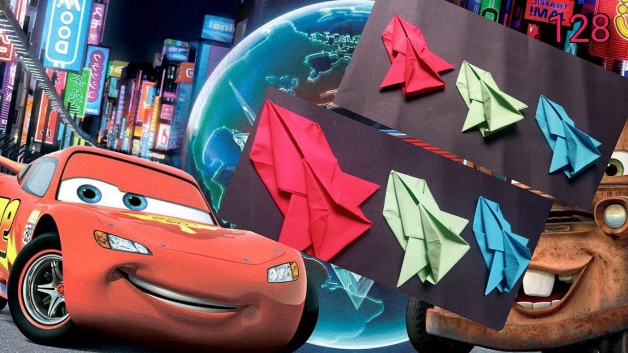 DIY Toy Paper Car | How To Make A Racing Paper Car | Easy Origami Craft ...