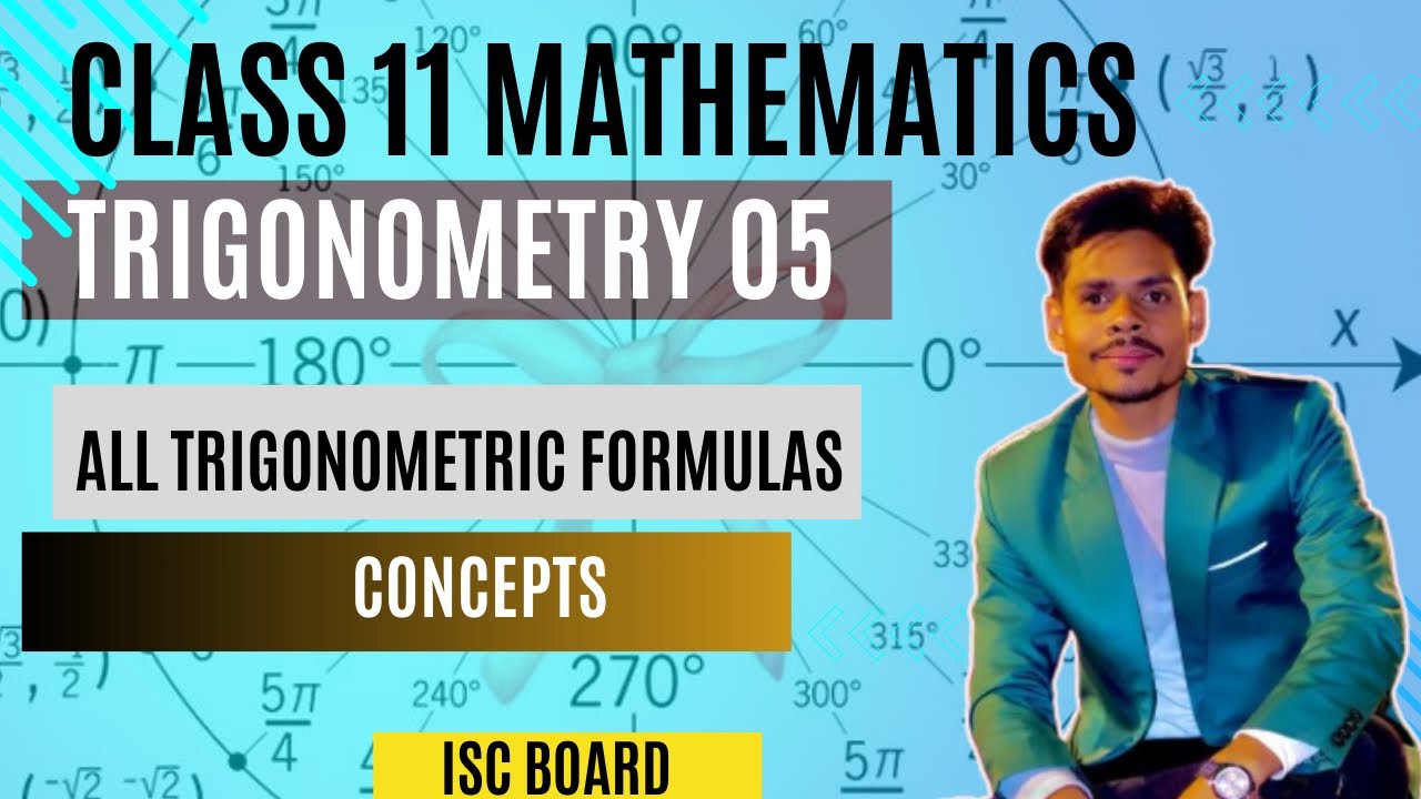 Grade 11 mathematics| All formulas of trigonometry| - YouTube