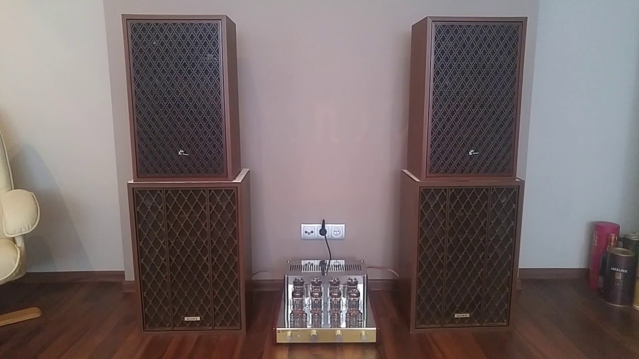 Sansui Sp-4000A and Amplifon WT-40 - YouTube