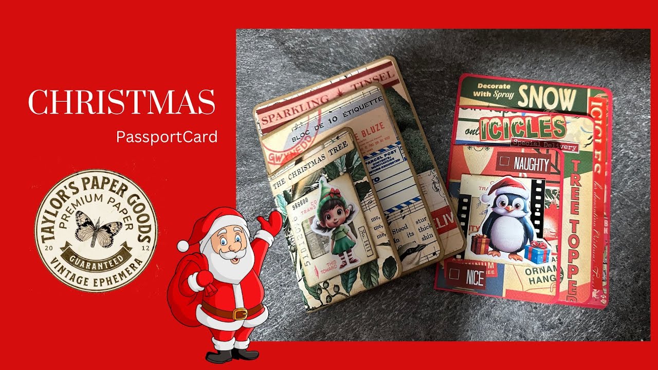 Christmas Passport Cards - YouTube