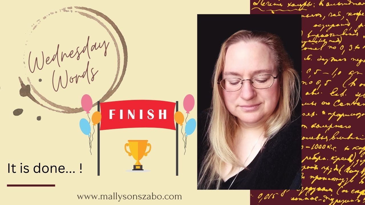 Wednesday Words - It is done... ! - YouTube