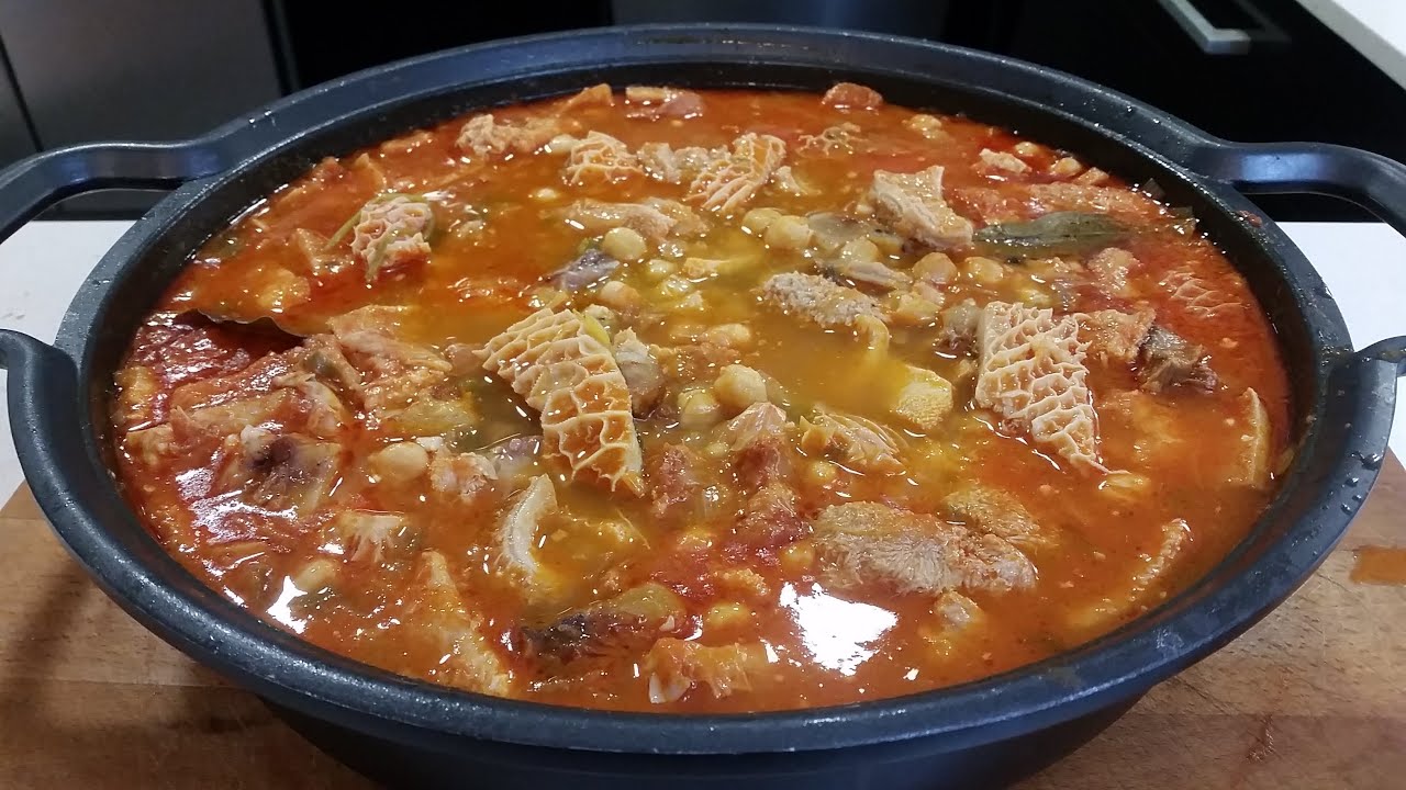 CALLOS con CAP I POTA i GARBANZOS - YouTube
