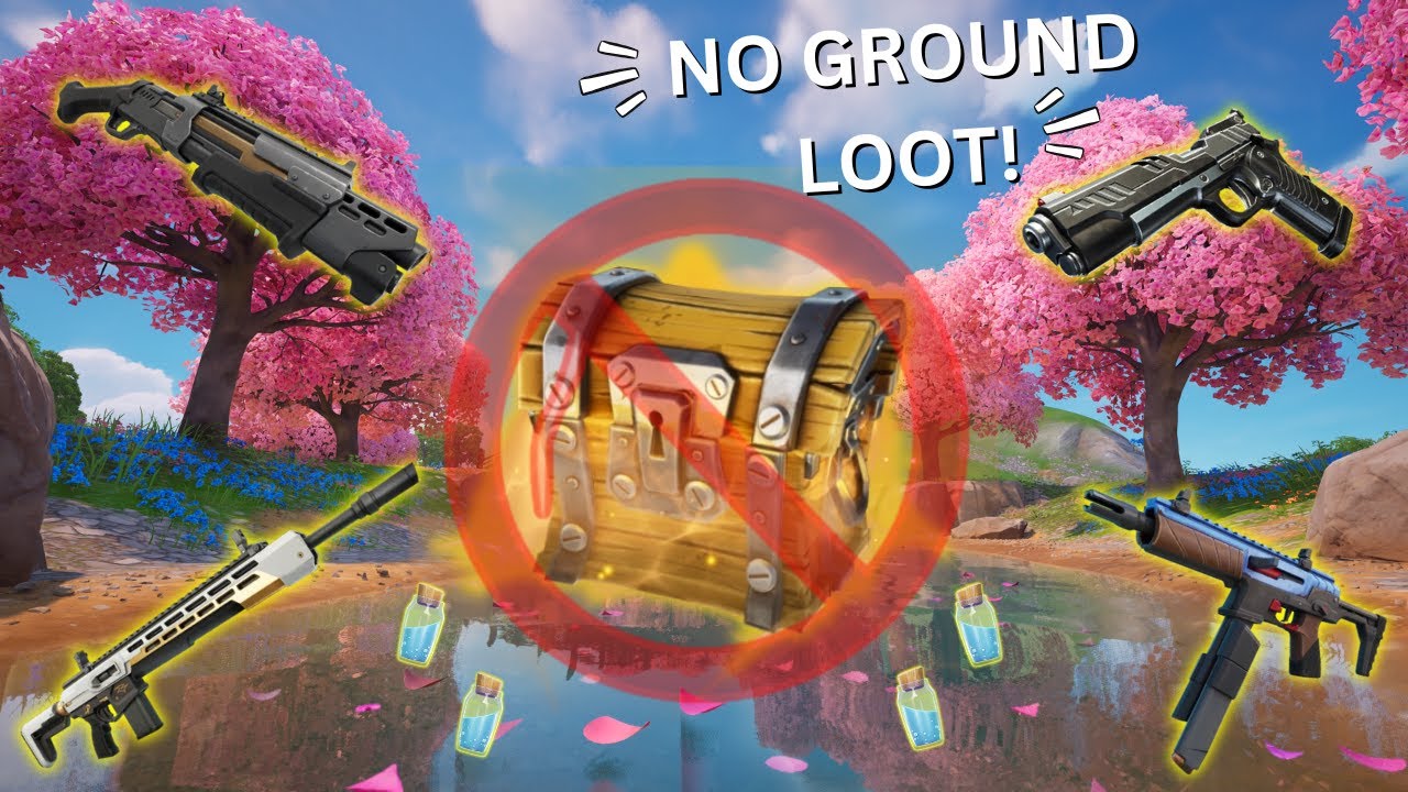 The One Chest Challenge In Fortnite (No Ground Loot Allowed) - YouTube