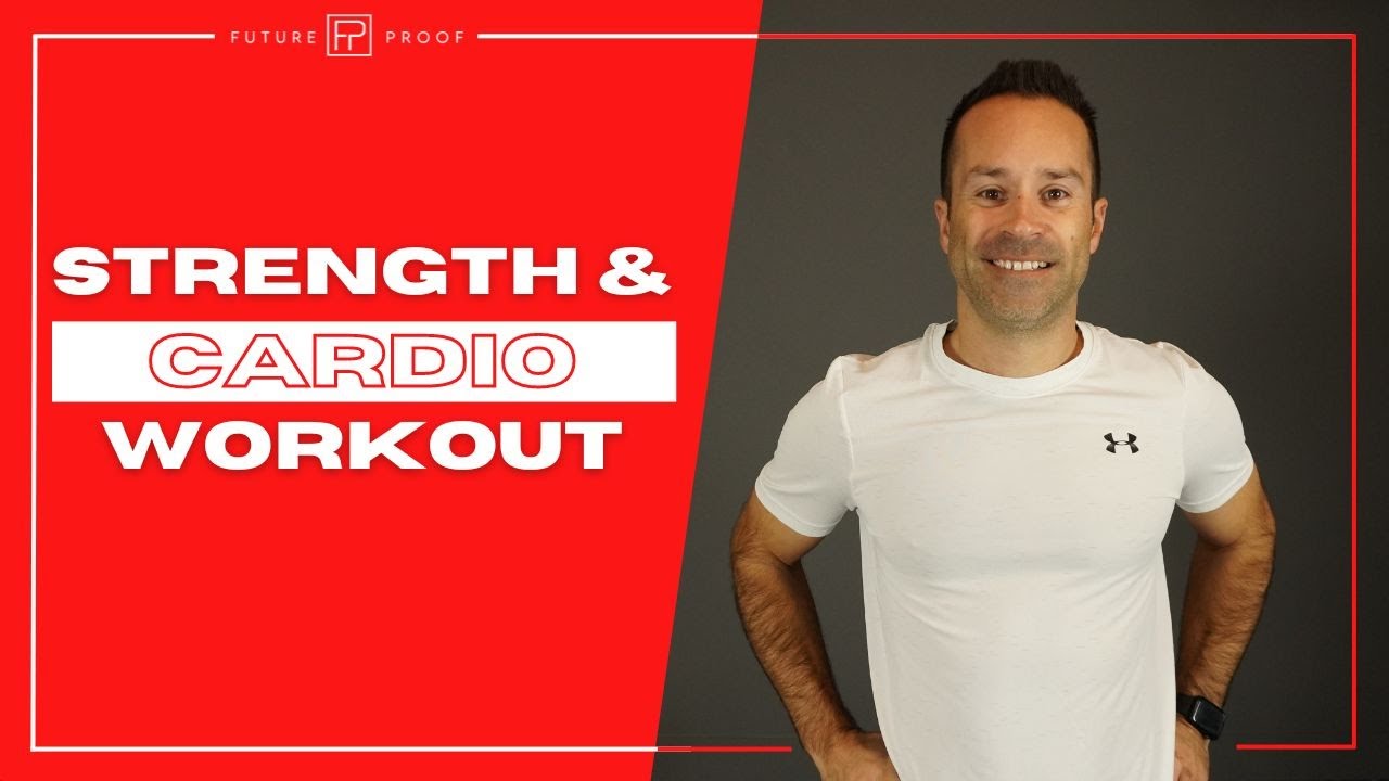 Full Body Strength & Cardio Dumbbell Workout - YouTube