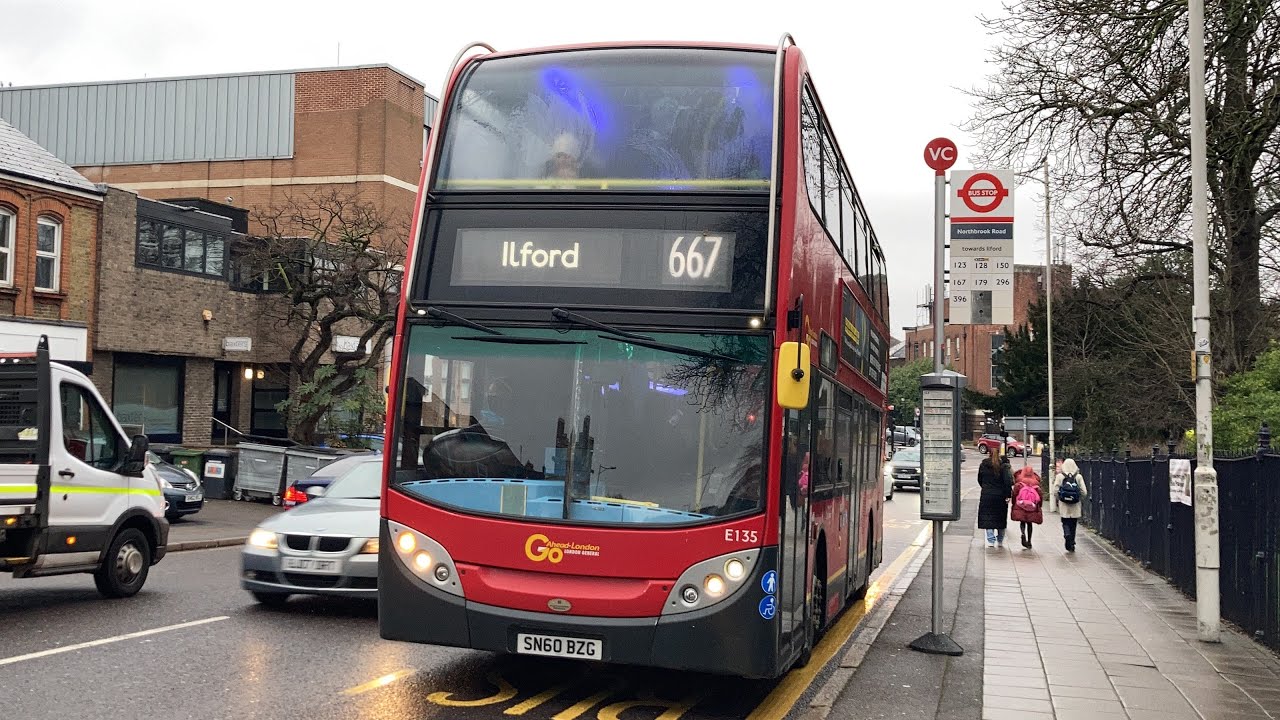 Very short journey on Go Ahead School Route 667 to Northbrook Road ...