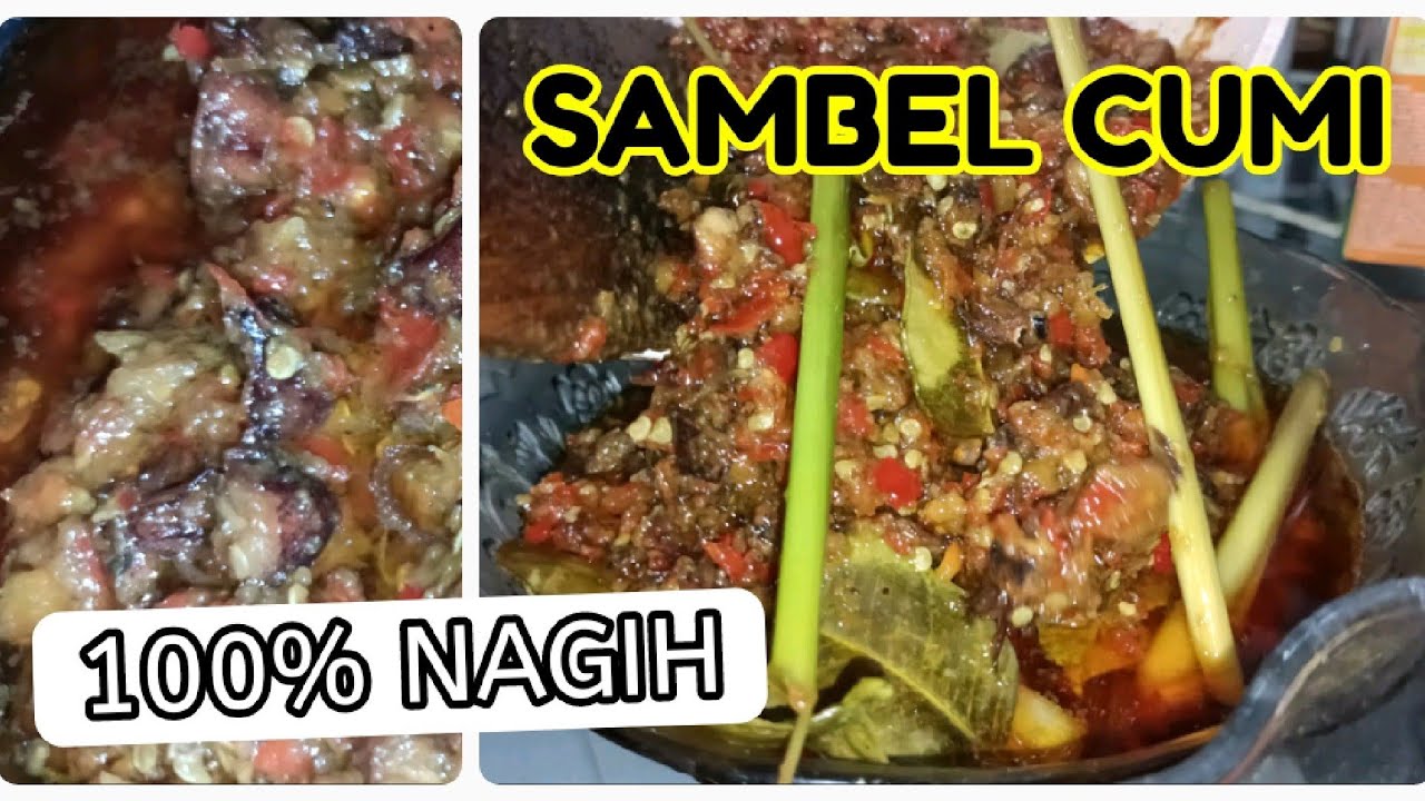 ORDERAN MELEDAK SAMBEL BABY CUMY || ALA DAPUR GICEL - YouTube