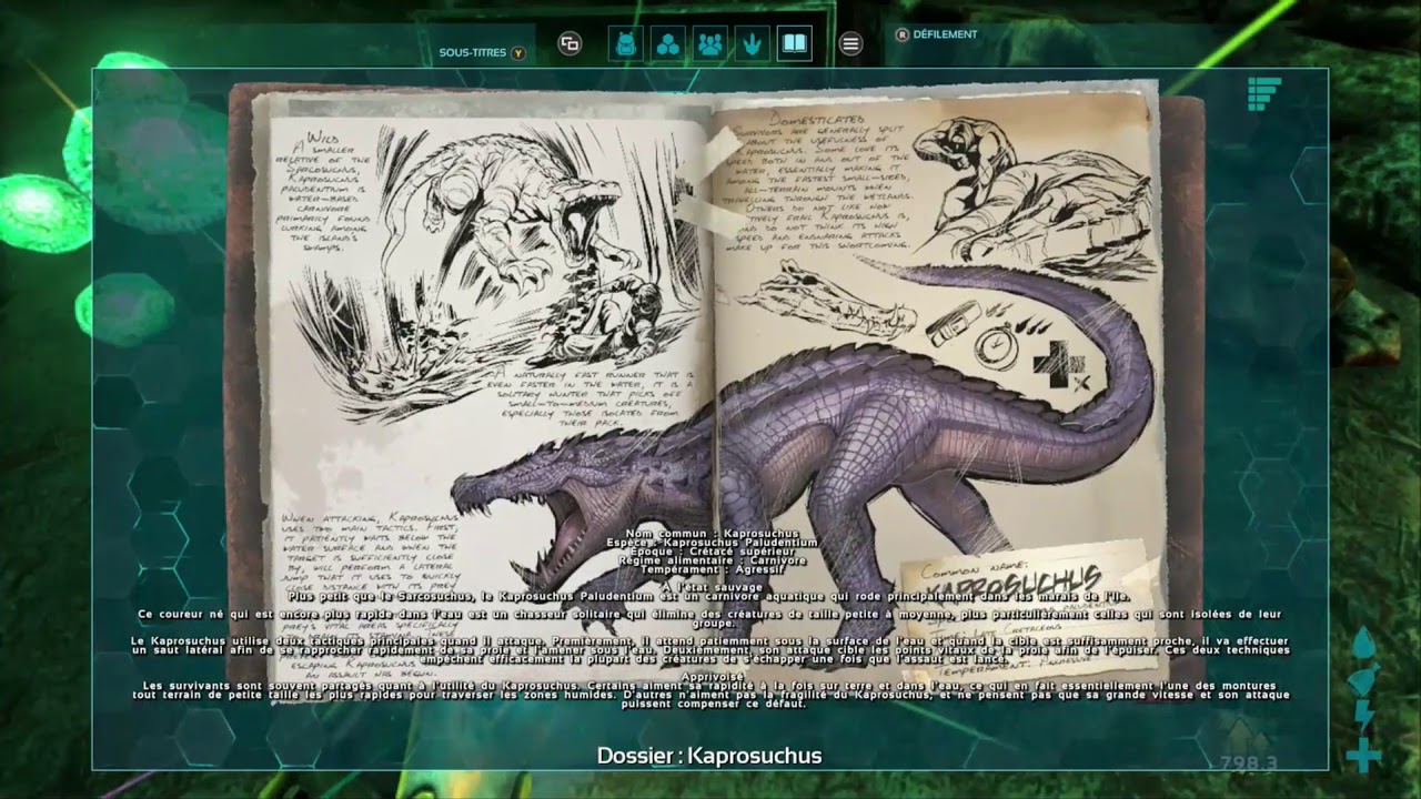 ARK : the island .... 1°section des coffres dossier - YouTube