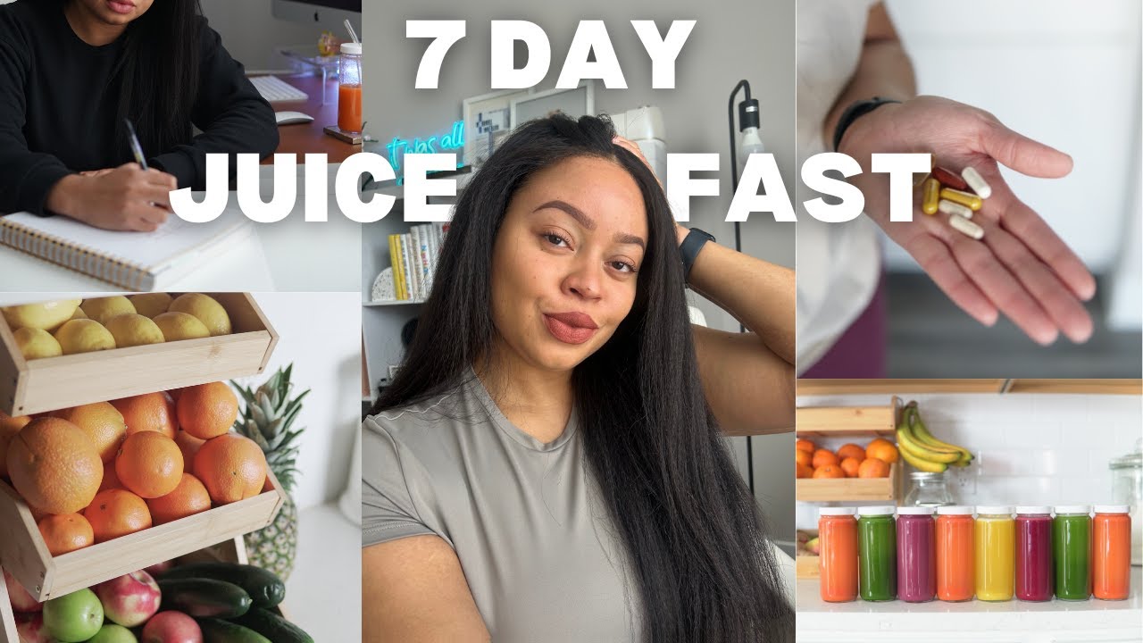 7 DAY JUICE FAST | liquid only cleanse, detox, results, what I learned ...
