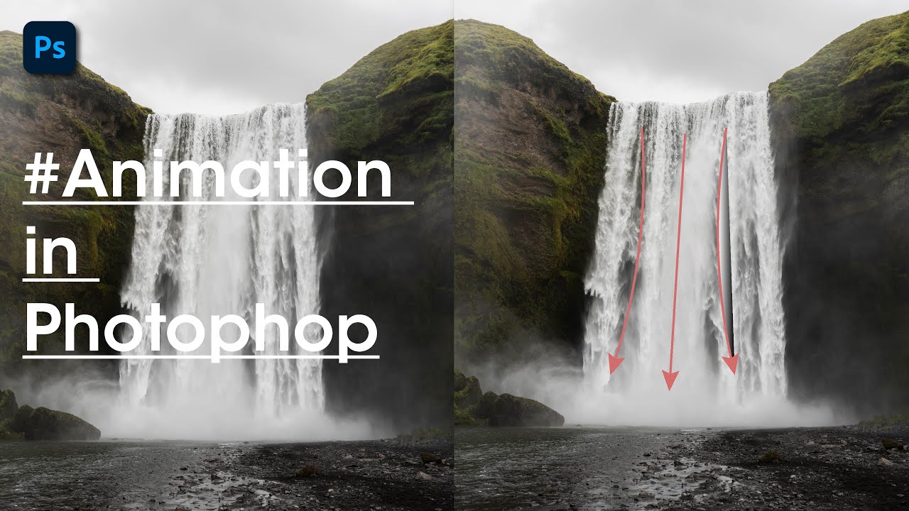 Animation in photoshop 😦🤯🫨😯 | Free file Resource | Adobe Photoshop Easy ...