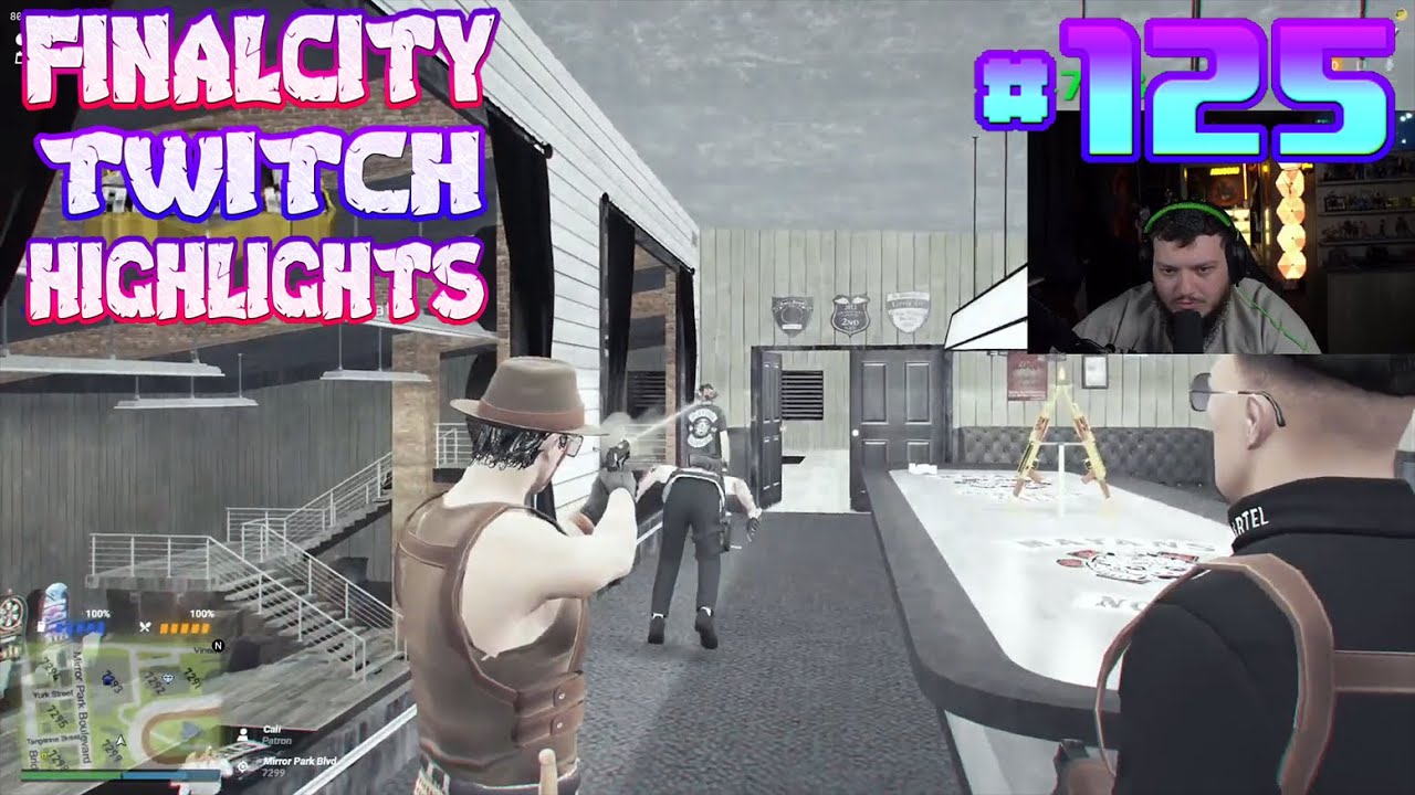 [FinalCity] BEST OF GTA 5 RP Fails & Twitch Highlights #125 - YouTube