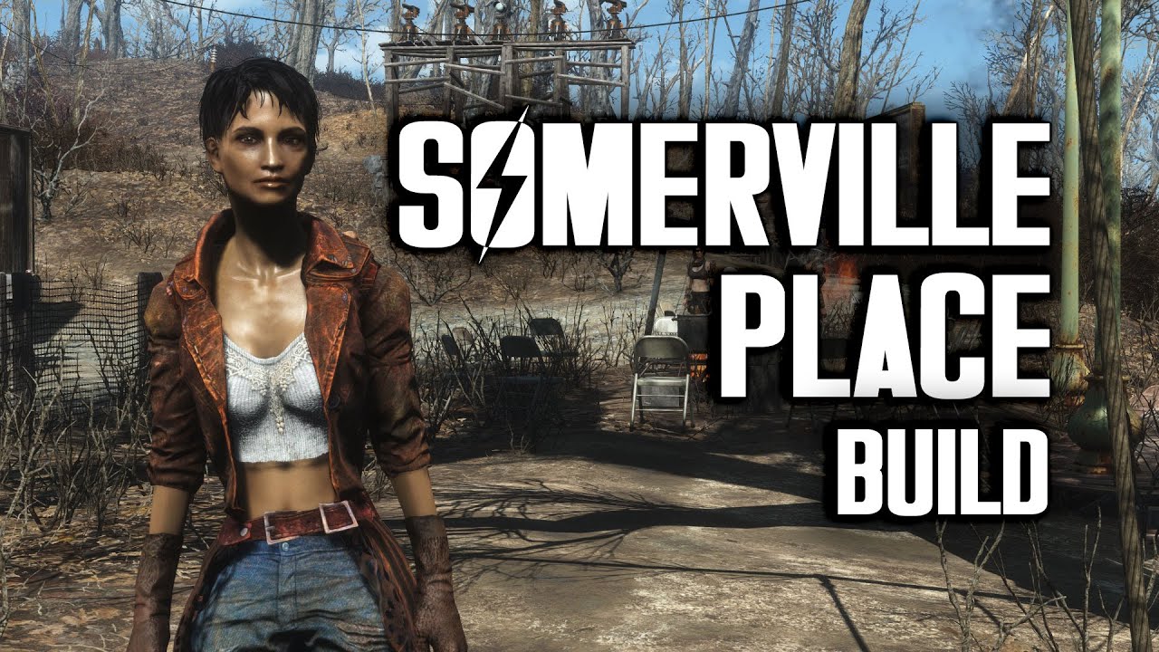 Somerville Place Efficiency Build - Fallout 4 Settlements - YouTube