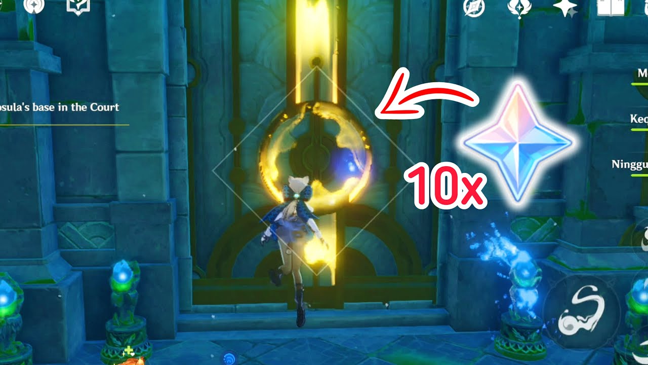 ONLY LYNETTE can open this door to a Luxurious Chest! | Genshin Impact Fontaine 4.1 - YouTube