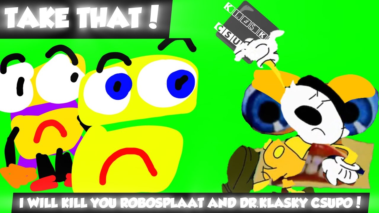 RoboSplaat And Dr.Klasky Csupo Kill You And Spiffy And Cussing Splat ...