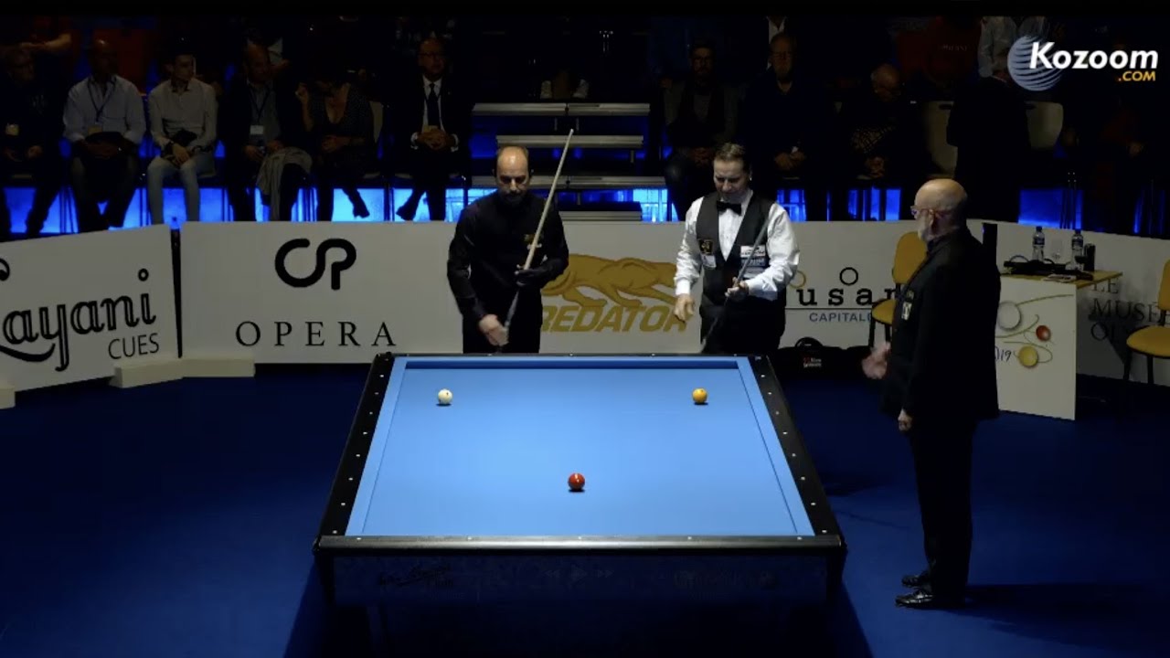 Lausanne 3C Billard Masters 2019 - Semi Final - Daniel SANCHEZ vs Eddy ...