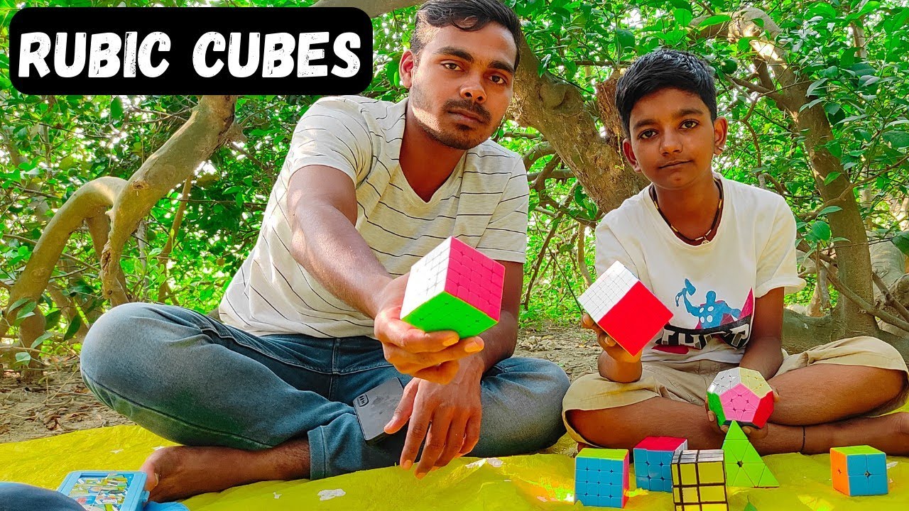 बच्चे ने सारे Rubic Cubes बना दिये इतने कम समय में | Rubic cube making very quick | Vlogs - YouTube
