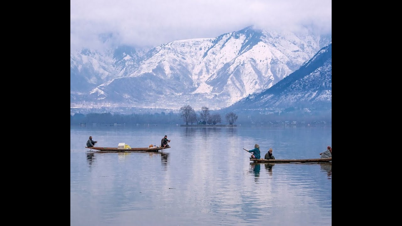 winter morning view from JNV BUDGAM KASHMIR - YouTube