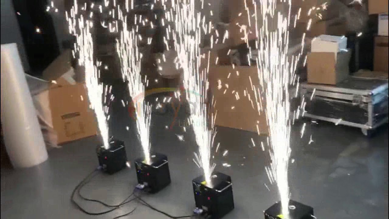 wedding sparklers Wedding Fireworks & Dry Ice indoor fireworks - YouTube
