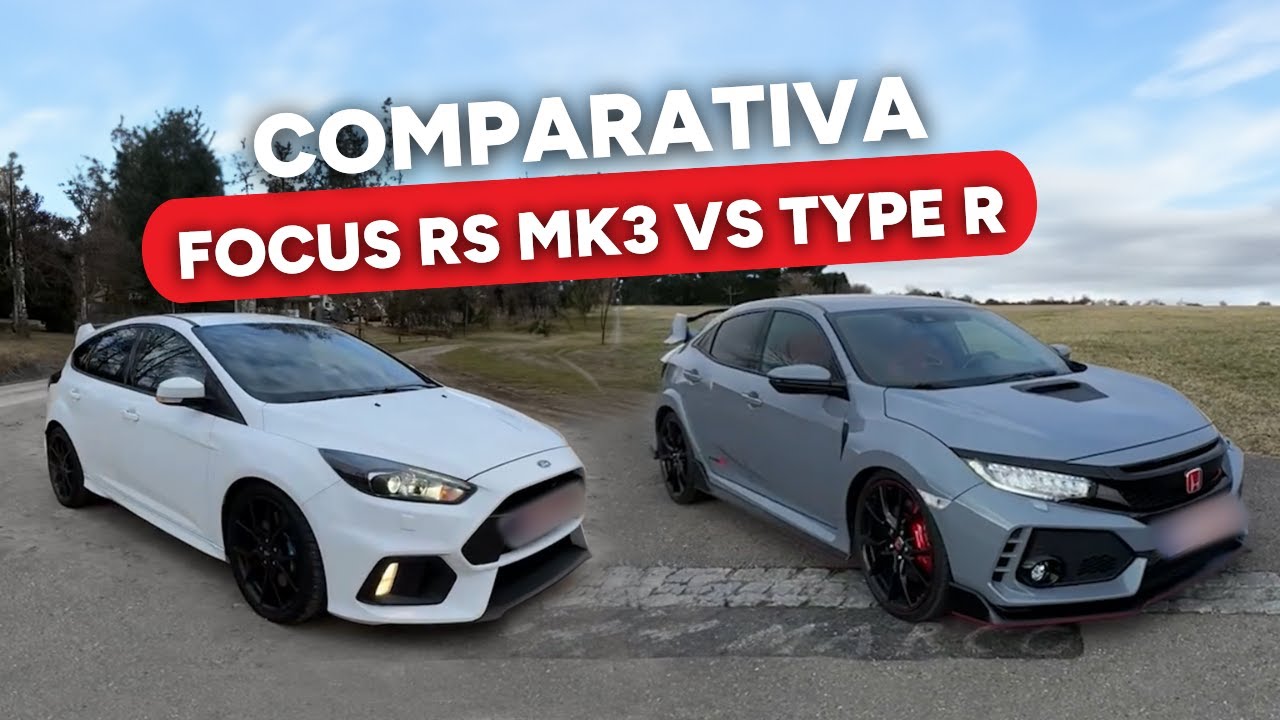 🚗Comparación FORD FOCUS RS MK3 VS HONDA TYPE R🙌 - YouTube