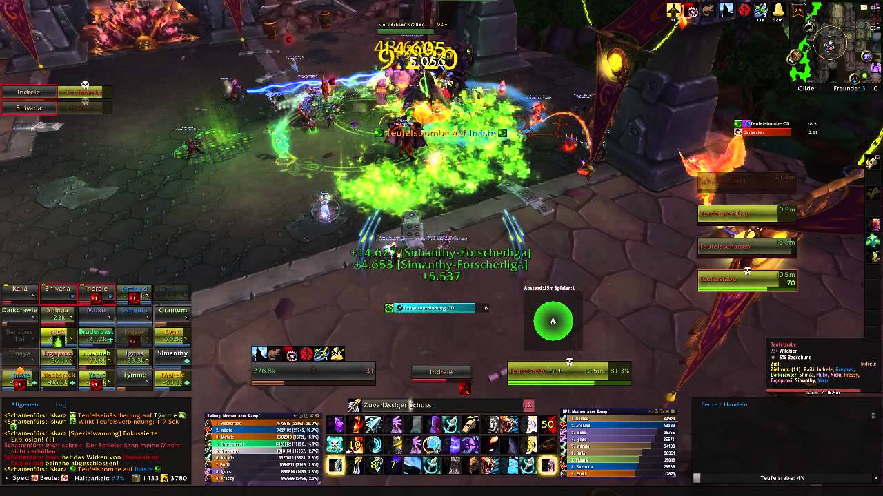 World of Warcraft Shadow-Lord Iskar, Socrethar the Eternal, Tyrant ...