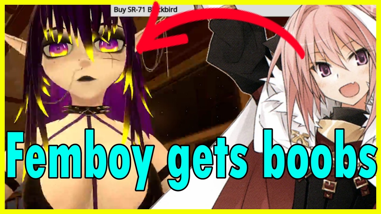 Femboy tries VRC for the First Time (everything breaks) - YouTube