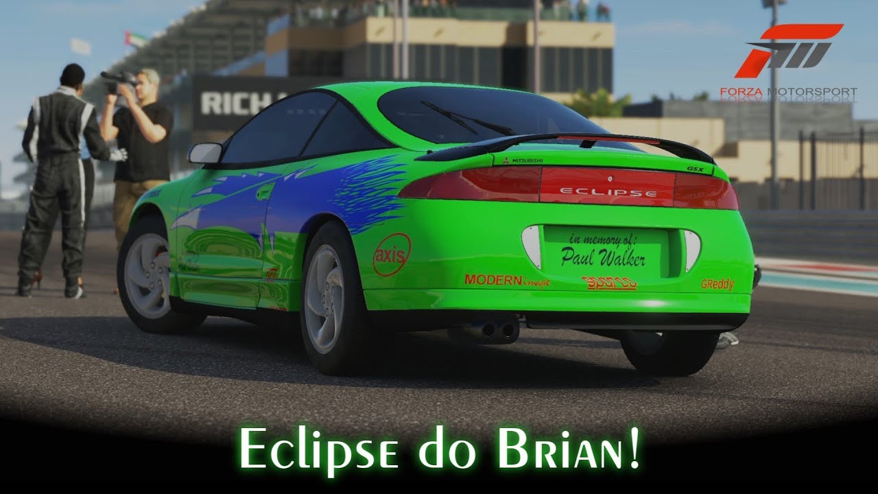 Eclipse do Brian! | Forza Motorsport 5 [PT-BR] - YouTube