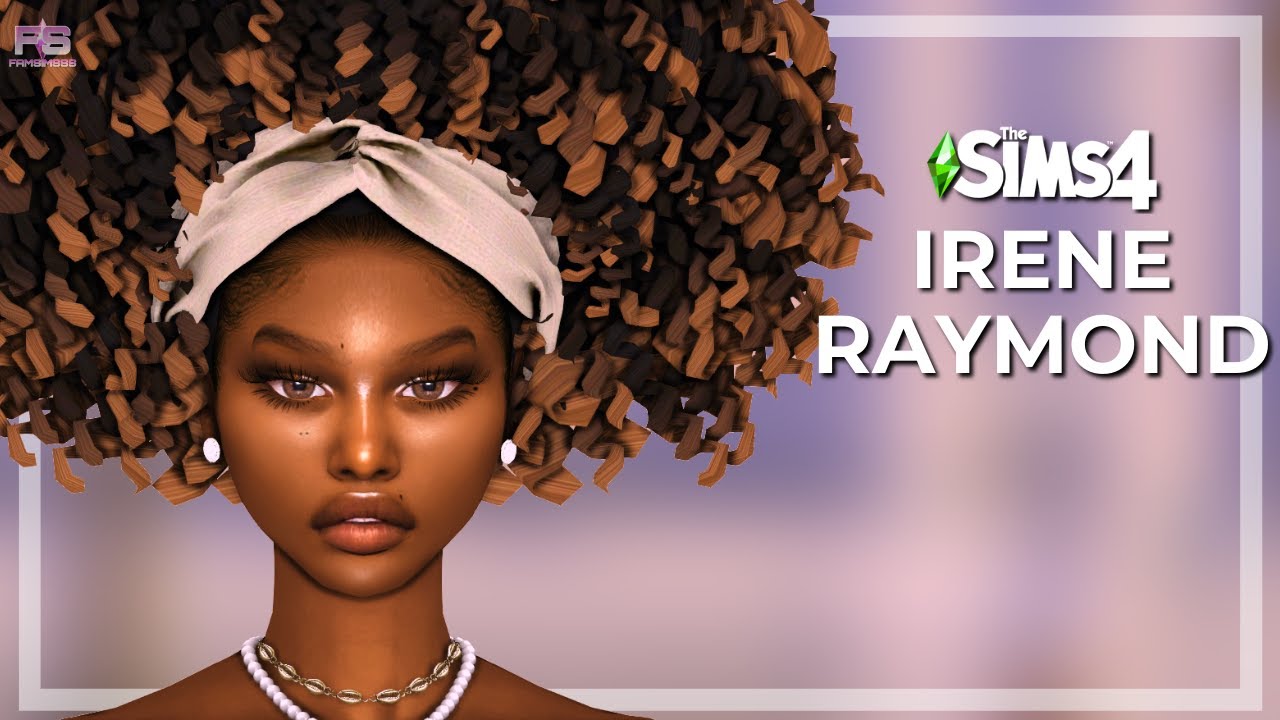 Irene Raymond - CC FOLDER & SIM DOWNLOAD | Sims 4 CAS - YouTube
