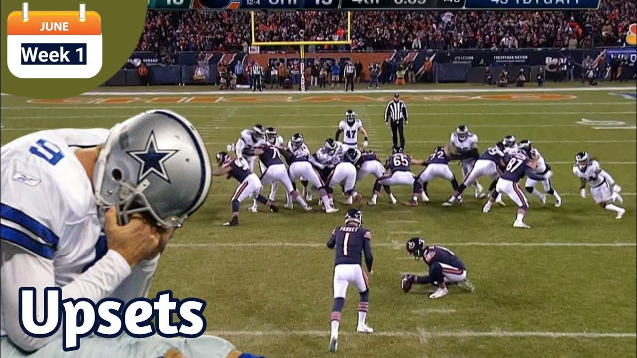 The NFL's Most INSANE Week 1 Upsets - YouTube