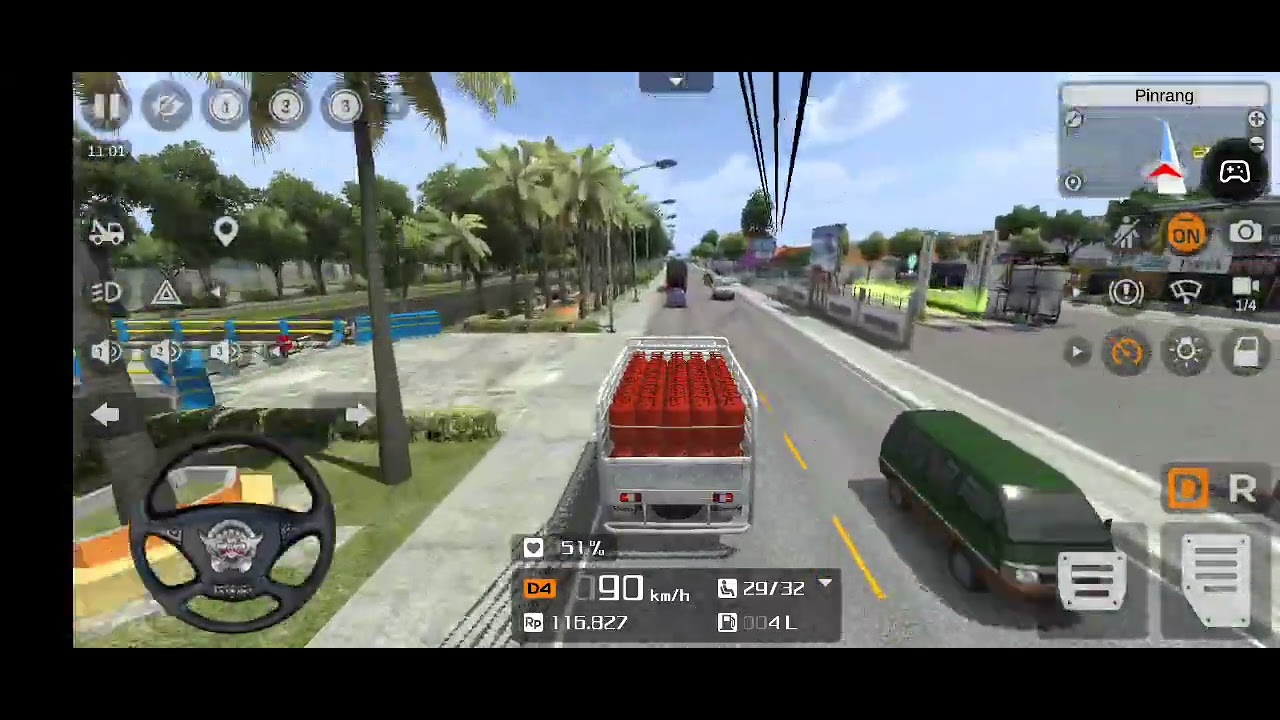 MAHENDRA PICK UP CAR SIMULATOR GAME - YouTube
