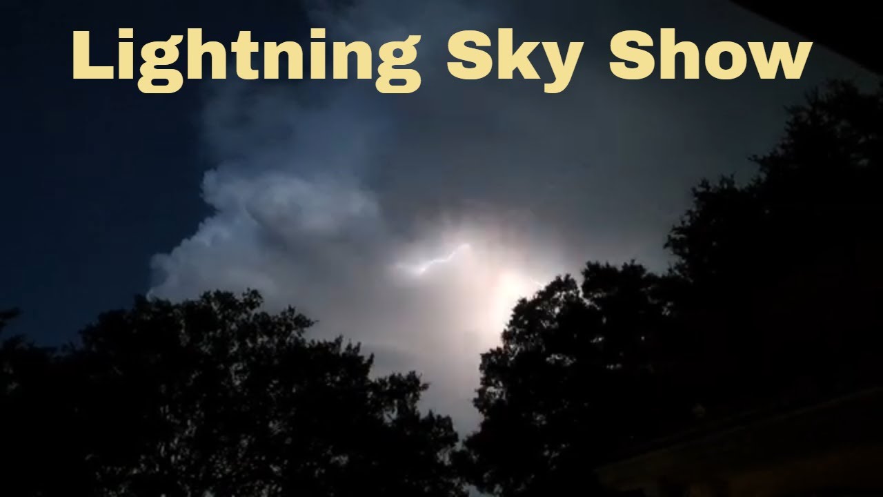 Incredible Lightning Show 8/1/22 - YouTube