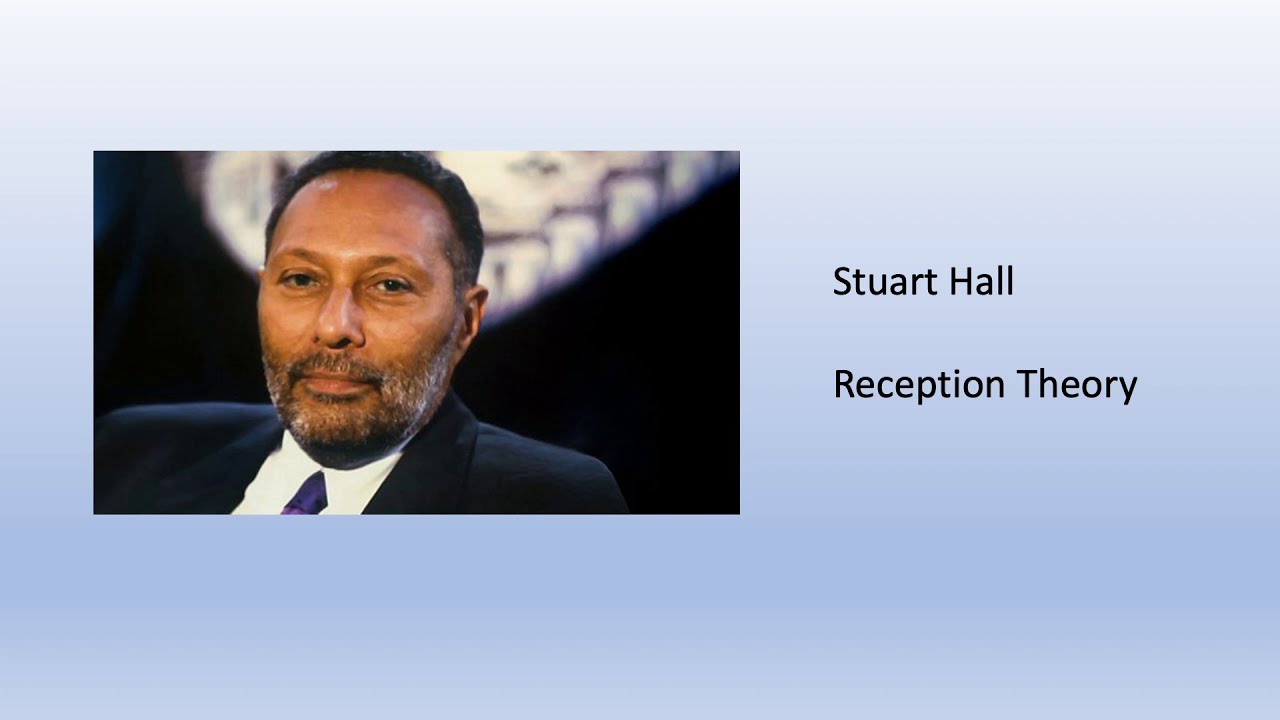Stuart Hall - Reception Theory - YouTube
