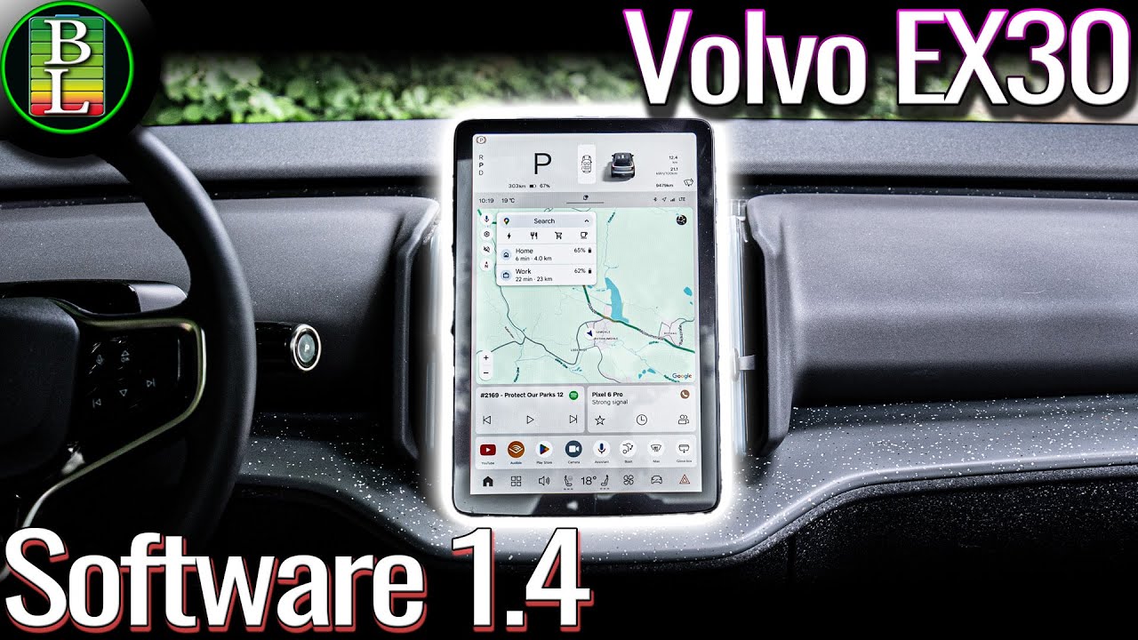 Volvo EX30 Software in detail - Android - Automotive - It is so fast ...