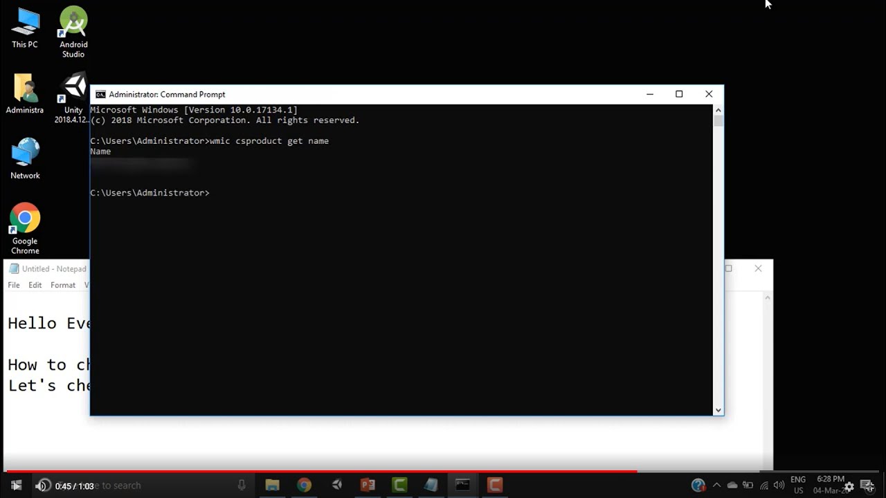 How To Check Model Number Using Cmd In Windows 7 8 10 YouTube how-to-check-model-number-using-cmd-in-windows-7-8-10-youtube