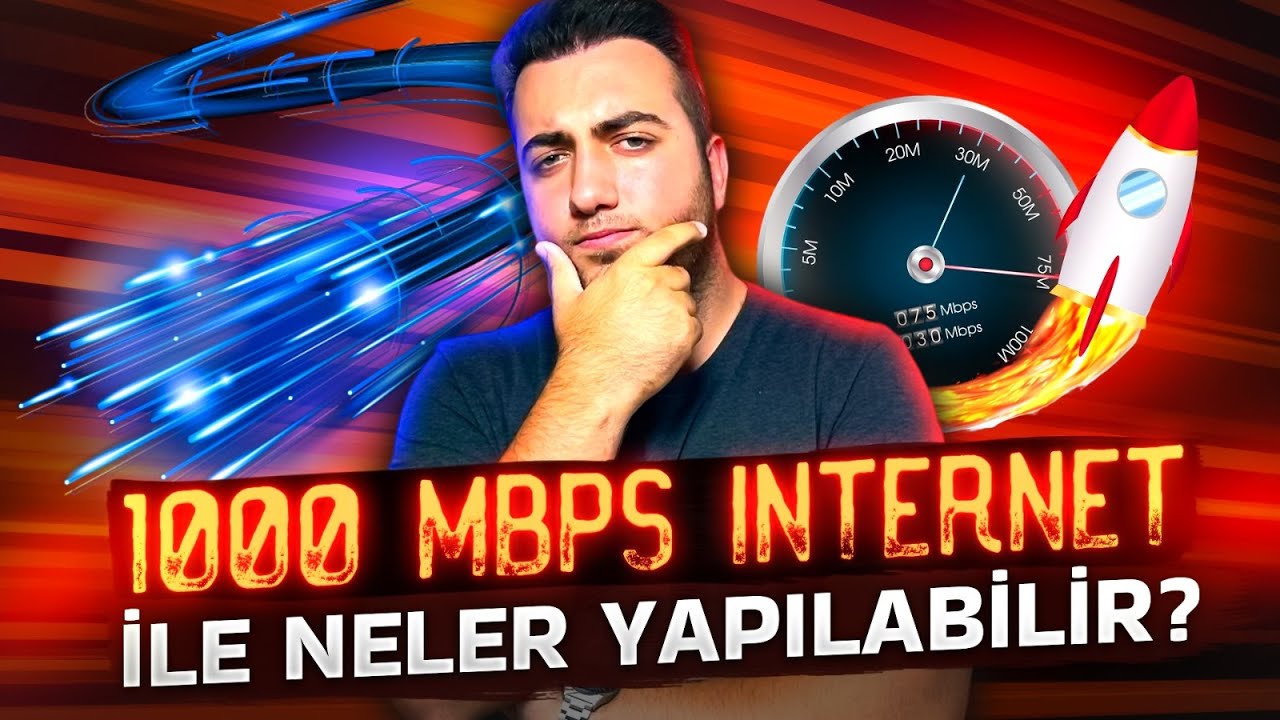1000 Mbps internet ile neler yapılabilir? - YouTube